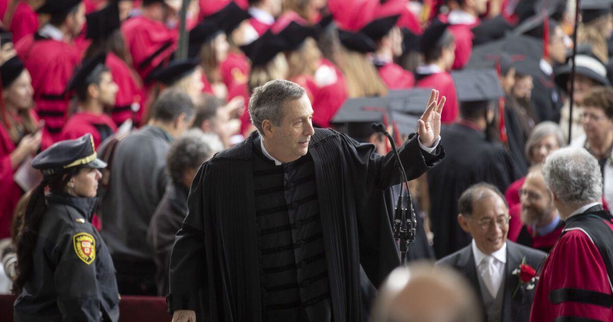 President Bacow - Harvard University President