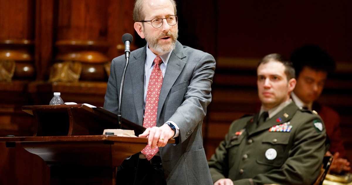 Remarks for the 2025 ROTC Commissioning Ceremony - Harvard University ...