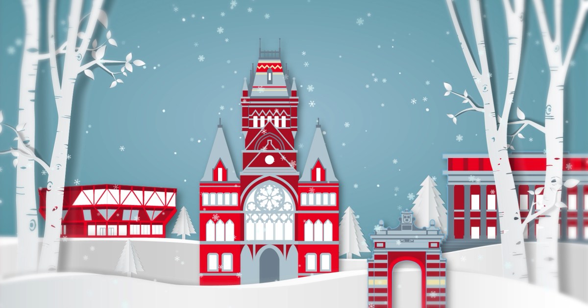 Warm Winter Greetings - Harvard University President